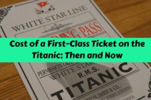 Cost Of A First-Class Ticket On The Titanic: Then And Now