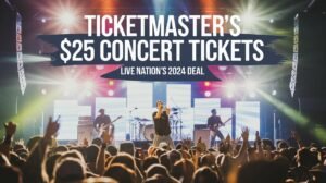 Ticketmaster's $25 Concert Tickets: Live Nation's 2024 Deal