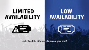 Limited Vs Low Availability Ticketmaster: A Complete Guide