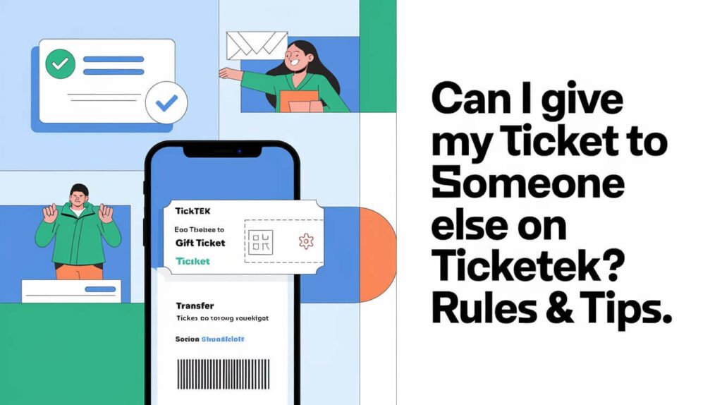 Can I Give My Ticket To Someone Else Ticketek? Rules & Tips