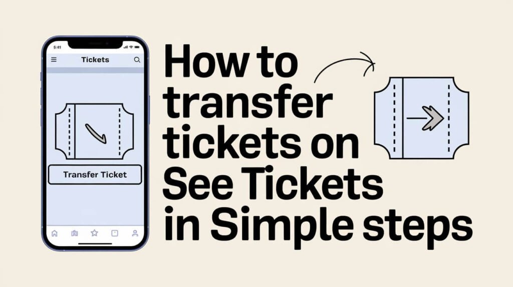 How To Transfer Tickets On See Tickets In Simple Steps