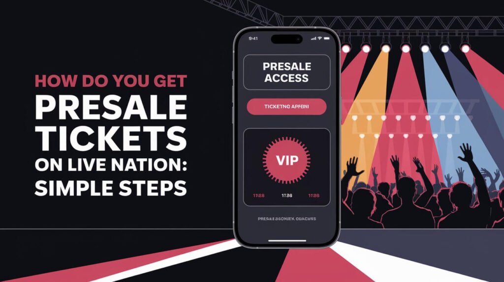 How Do You Get Presale Tickets On Live Nation: Simple Steps